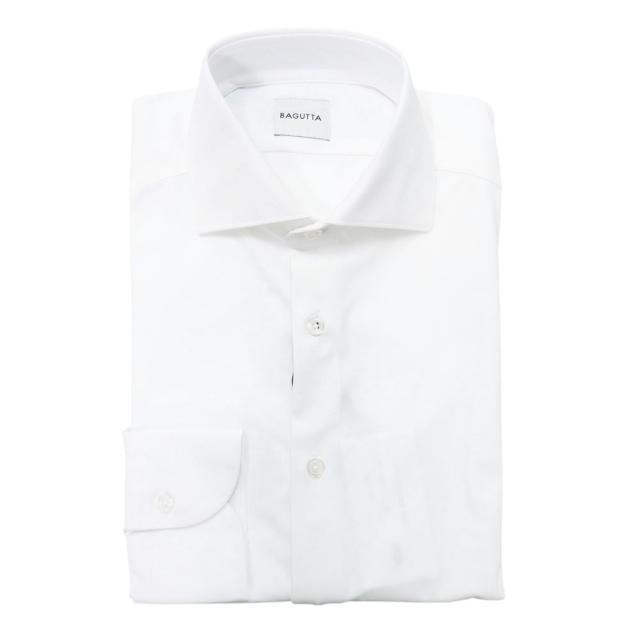 セールSS BAGUTTA バグッタ ドレスシャツ メンズ T900 / WALTER PER ホワイト