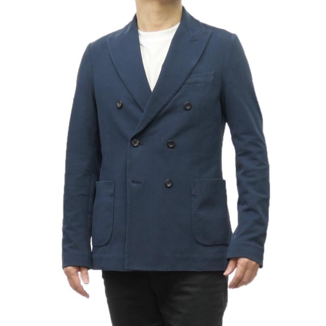 セールSS CIRCOLO1901 チルコロ1901 ジャケット メンズ ダブル 6B ジャケット CN4697 イージージャケット 羽織り アウター ブランド カジュアル きれいめ 上品 ビジネス 通勤 ネイビー