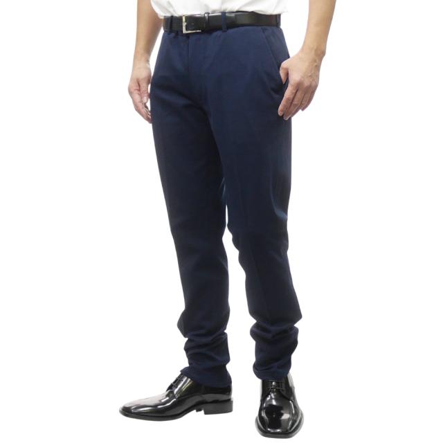 セールSS CIRCOLO1901 チルコロ1901 ストレッチパンツ メンズ CN4661 イージーパンツ スラックス ビジネス ダークネイビー