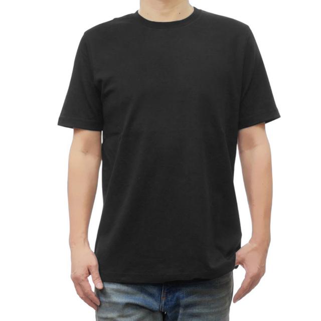 セールSS DIESEL ディーゼル Tシャツ メンズ 半袖 クルーネック コットン 綿100％ バックネックロゴ A18639 0AIJU T-JUST-R4 無地 ワンポイント ブランド ロゴ 大きいサイズ ブラック