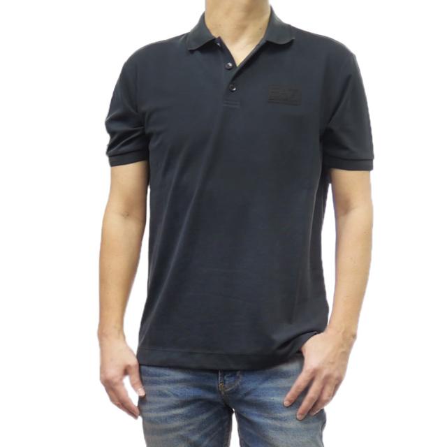 セールSS EMPORIO ARMANI エンポリオアルマーニ EA7 ポロシャツ 半袖 メンズ 7M000090 AF13862 ブラック