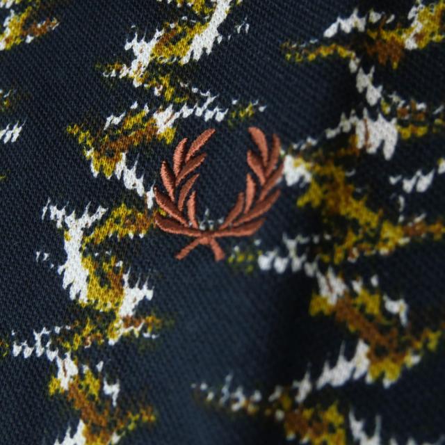 セールSS FRED PERRY フレッドペリー ポロシャツ 半袖 メンズ 鹿の子
