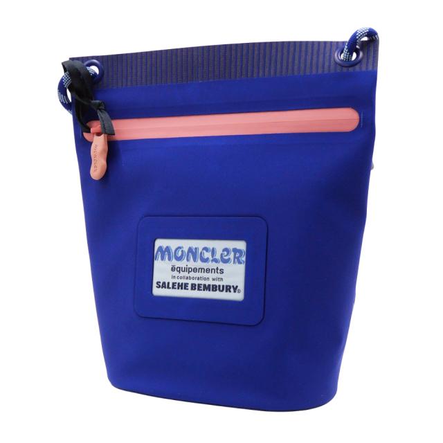 セールSS MONCLER モンクレール バッグ メンズ ショルダーバッグ  ポーチバッグ 5F00001 M5816 / AMOEBA POUCH ブルー