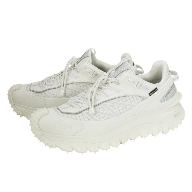 セールSS MONCLER モンクレール メンズ スニーカー 靴 シューズ ローカット 4M00150 M2058 / TRAILGRIP GTX オフホワイト