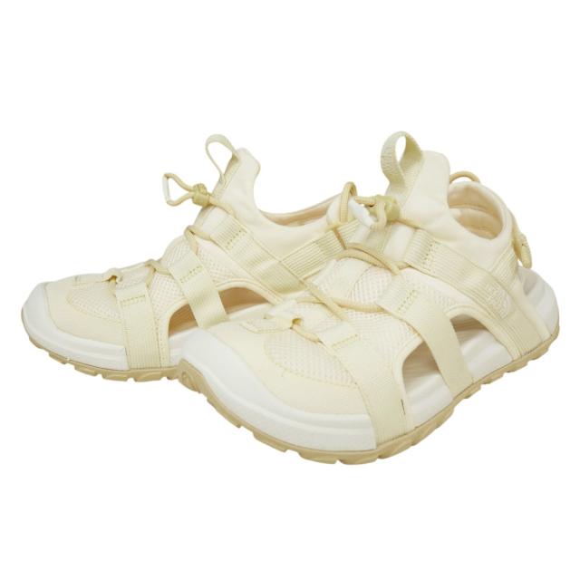 セールSS THE NORTH FACE ノースフェイス サンダル レディース スポーツサンダル NF0A8ADQK W EXLO CAMP SANDAL サンダル ブランド ロゴ カジュアル スポーティ アウトドア 海 アイボリー