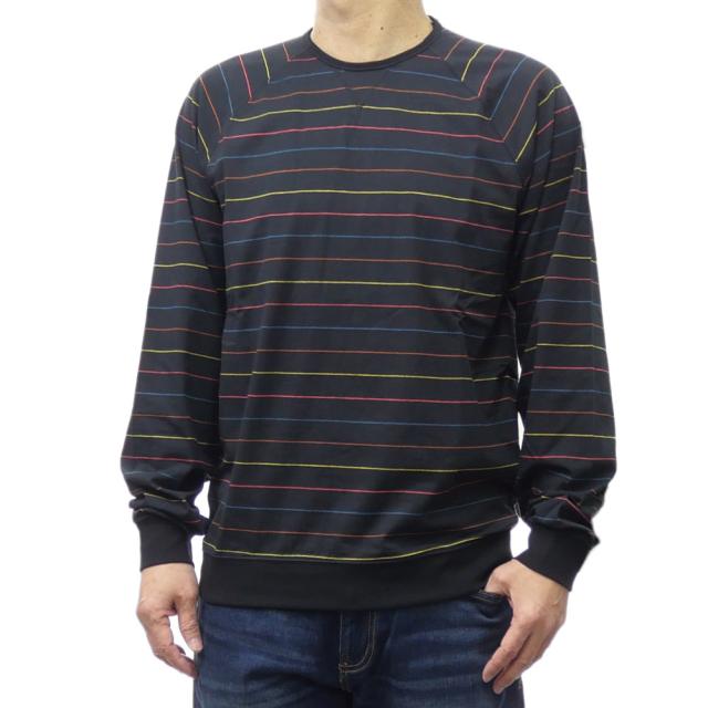 セールSS PAUL SMITH ポールスミス Tシャツ メンズ 長袖 クルーネック ロンT M1A 2990 PU337 ブラック