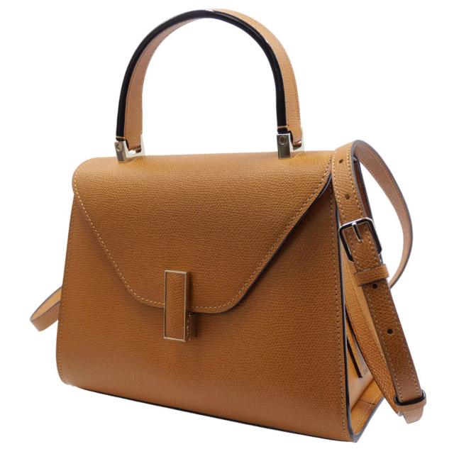 セールSS VALEXTRA ヴァレクストラ バッグ レディース ハンドバッグ WBES0036028LOC99 MINI ISIDE ハバナ