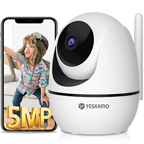 【2022最新型・500万画素】 YESKAMO ペットカメラ ネットワークカメラ 自動追尾 ベビーモニター スマホ/PC対応 遠隔確認 双方向音声 防犯の通販はau PAY マーケット ...