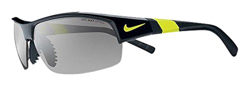 [ナイキ] サングラス SHOW X2(ショーエックスツー) スペアレンズ付 アジアンフィット X2 メンズ シルバーミラー×ブラック&ヴォルト 日本 FREE サイズ-(FREE サイズ)