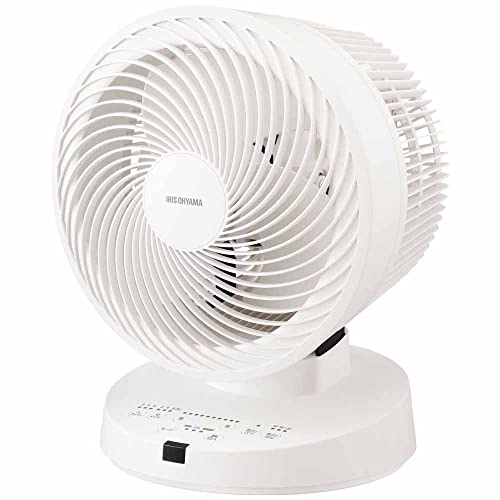 【節電対策】 アイリスオーヤマ サーキュレーター 扇風機 大型 業務用 50畳対応 DCモーター 3D送風 リモコン付 PCF-DC23-W ホワイト