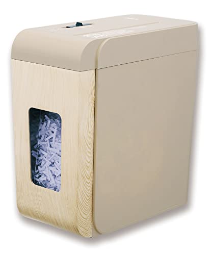 アスカ シュレッダー 48dB SZK02WD クロスカット 木目 最大6枚 連続10分