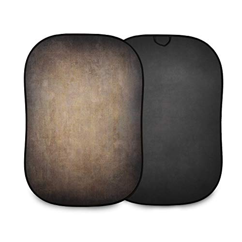 マンフロット(Manfrotto) ラストライト 折たたみ式柄背景 1.5x2.1m クルミ/ピューター ポートレート撮影 人物撮影 スタジオ イギリス製 LL LB5721