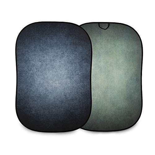 マンフロット(Manfrotto) ラストライト 折りたたみ式背景 1.5×2.1m インク/セージ ポートレート撮影 人物撮影 スタジオ イギリス製 LL LB5720