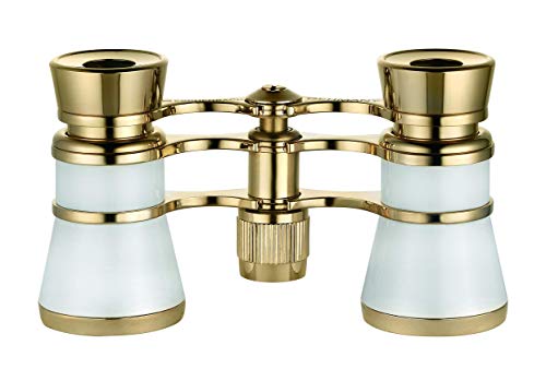 ESCHENBACH オペラグラス スワン 倍率3倍 25口径 シャイニースノー 4443-1