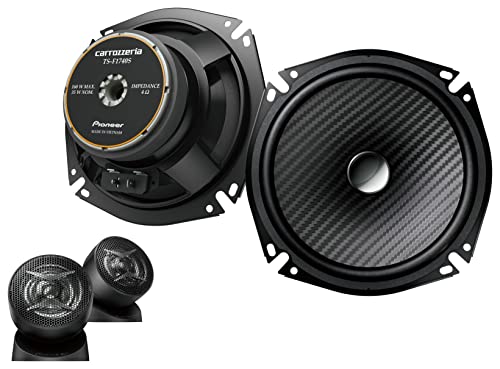 Pioneer パイオニア スピーカー TS-F1740S-2 17cm カスタムフィットスピーカー セパレート2ウェイ ハイレゾ対応 カロッツェリア