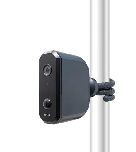 ムサシ 乾電池式どこでもセンサーカメラ 720p C-BT7000 ブラック