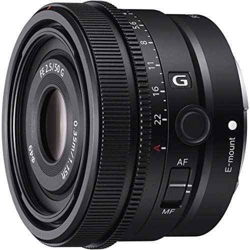 SONY(ソニー) 標準単焦点レンズ フルサイズ FE 50mm F2.5 G Gレンズ デジタル一眼カメラα[Eマウント]用 純正レンズ SEL50F25G