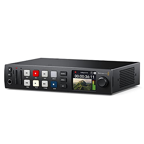 Blackmagic Designブラックマジックデザイン 国内正規品HyperDeck Studio HD Plus 黒