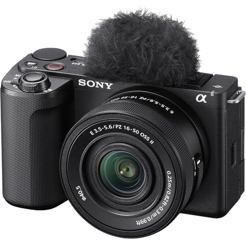SONY(ソニー) Vlog用カメラ レンズ交換式VLOGCAM APS-C ミラーレス一眼カメラ ZV-E10M2 パワーズームレンズキット(同梱レンズ:SELP16502) ウィンドスクリーン付属 ブラック ZV-E10M2K BQ