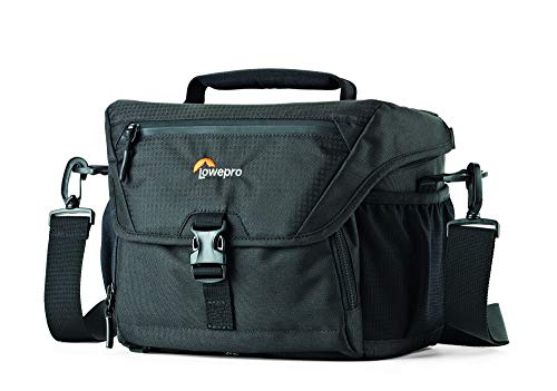 ロープロ(Lowepro) カメラショルダーバッグ ノバ180AW II 7.4L コンパクト アクセサリーポケット充実 レインカバー付属 ブラック LP37213-PKK
