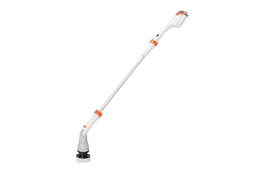 工進(KOSHIN) 充電式 マルチ スクラブ ブラシ 18V 回転 SCB-180 モップ コードレス 共通バッテリー 白