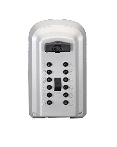 エスコ 76x57x127mmキーボックス(プッシュボタン式) EA983ZA-31