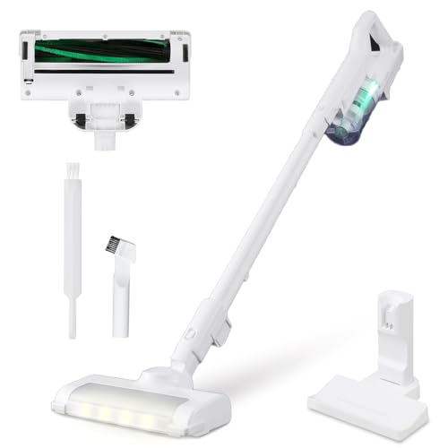 軽量タイプ アイリスオーヤマ(IRIS OHYAMA) 掃除機 コードレス サイクロン スティッククリーナー 軽量 自走式 置くだけ充電 ハンディ 一人暮らし SCD-122P-W ホワイト