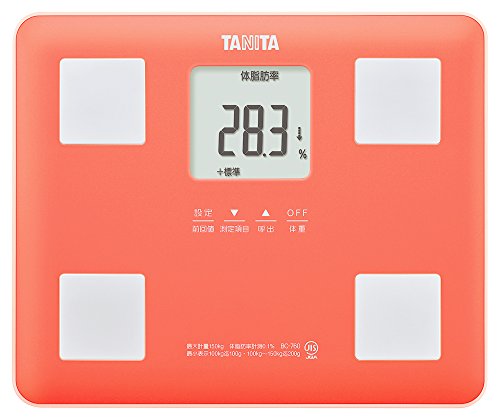 TANITA 体組成計 コーラルピンク BC-760-PK