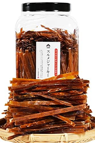 するめジャーキー 駄菓子 いか 業務用 噛んで健康おやつスルメジャーキー するめじゃーきー するめ スルメ あたりめ イカ スルメイカ するめいか 珍味 つまみ おつまみ 千成商会 [つまみ蔵] 大盛りポット入り(1500g)