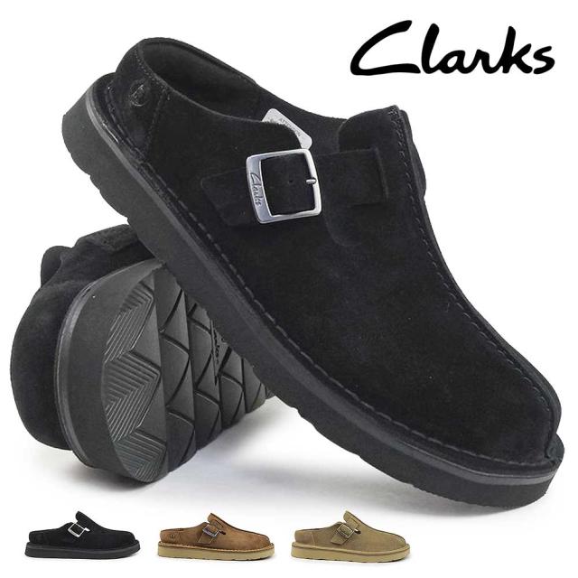 クラークス メンズ サンダル ソルスブリーミュール Clarks Solsbury Mule