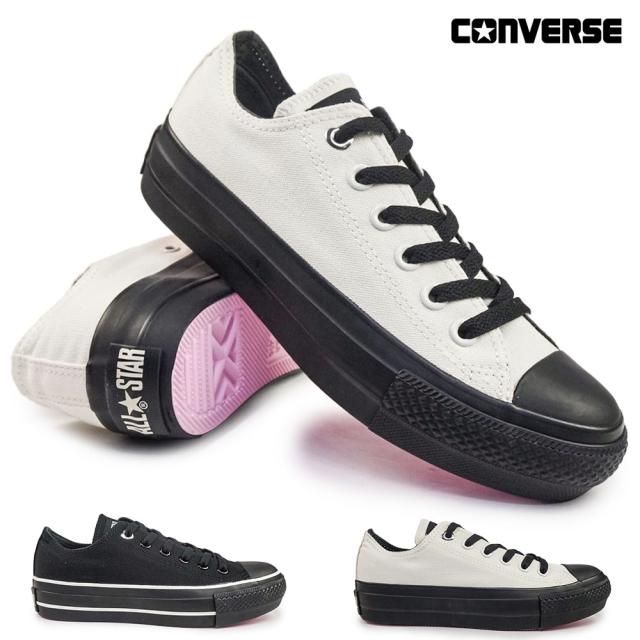 コンバース スニーカー レディース オールスター PLTS ハートアイレット ＢＰ OX ローカット 厚底 レースアップ CONVERSE