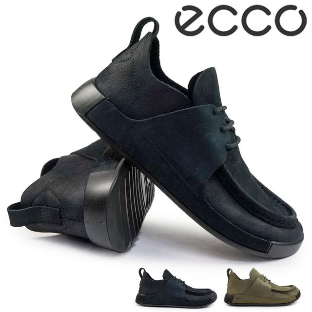 ecco 靴 メンズ エコー ヌバック モカシン 524204 COZMO SHOE M ブラック ダーククレイ ECCO COZMO SHOE M