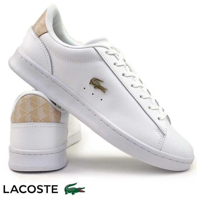 ラコステ スニーカー レディース カーナビー SET 224 3 SFA 48SFA0014 レザー カジュアル LACOSTE CARNABY SET 224 3 SFA