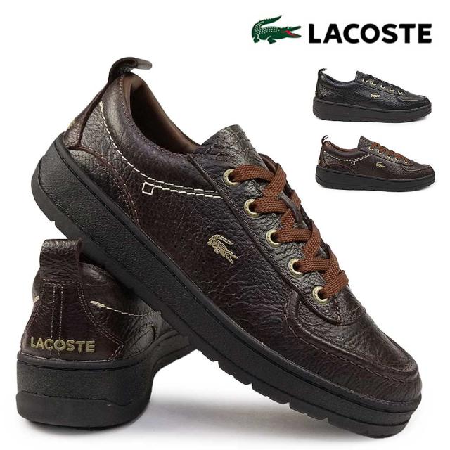 ラコステ スニーカー レザー メンズ アンパイア UMPIRE 125 3 49CMA0002 本革 レトロ クラシック LACOSTE UMPIRE 125 3