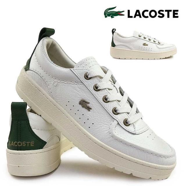 ラコステ スニーカー レザー メンズ アンパイア UMPIRE 125 2 CMA 49CMA0002 本革 レトロ クラシック LACOSTE UMPIRE 125 3