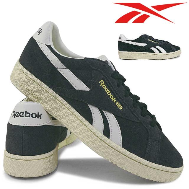 【25秋冬新作】 リーボック スニーカー クラブシー グラウンズ UK メンズ レディース 天然皮革Reebok CLUB C GROUNDS UK