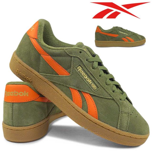 【25秋冬新作】 リーボック スニーカー クラブシー グラウンズ UK メンズ レディース 天然皮革Reebok CLUB C GROUNDS UK