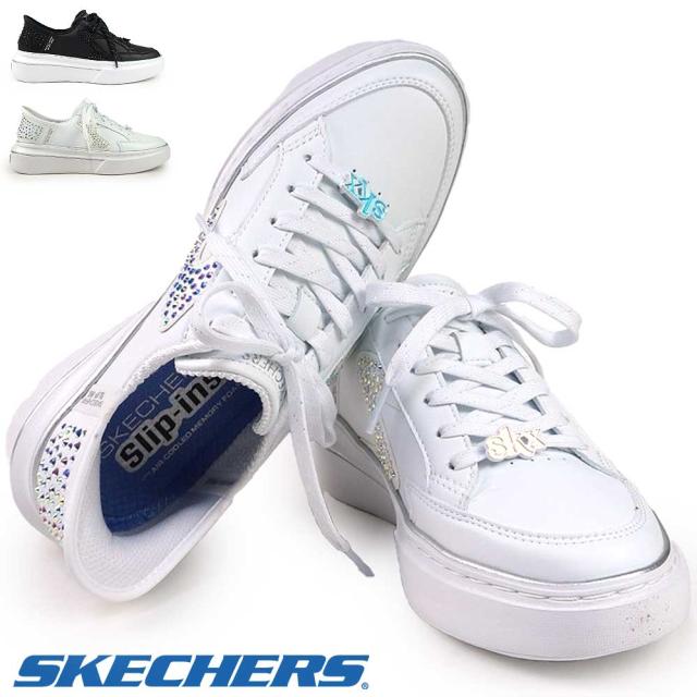 スケッチャーズ スリップインズ レディース スニーカー 185271 コルドバ 手を使わずに履ける ビジュー SKECHERS CORDOVA