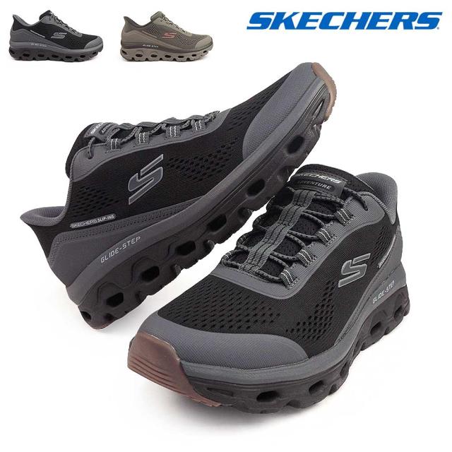 【25秋冬新作】 スケッチャーズ スリップインズ メンズ スニーカー 237812 グライドステップ ソール グローバー ピークSKECHERS SLIP-INS GLIDE STEP SOLE GLOVER PEAK