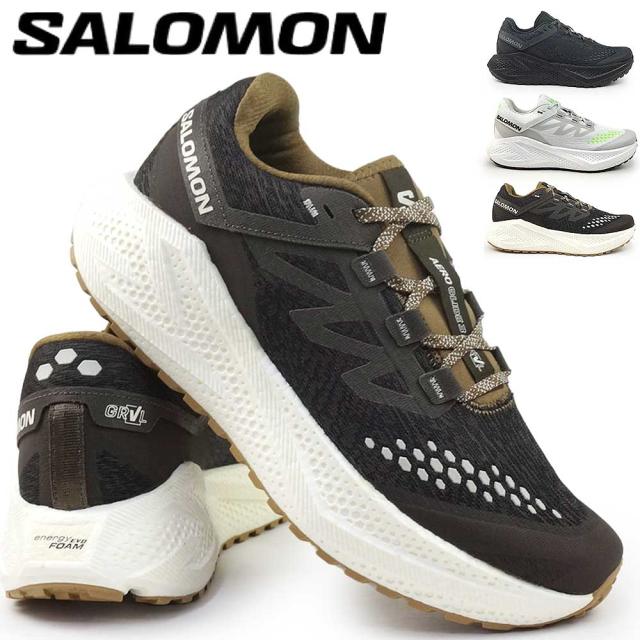 【25秋冬新作】 サロモン メンズ スニーカー エアロ グライド 3 グラベル トレイル ランニング 厚底 軽量SALOMON AERO GLIDE 3 GRVL