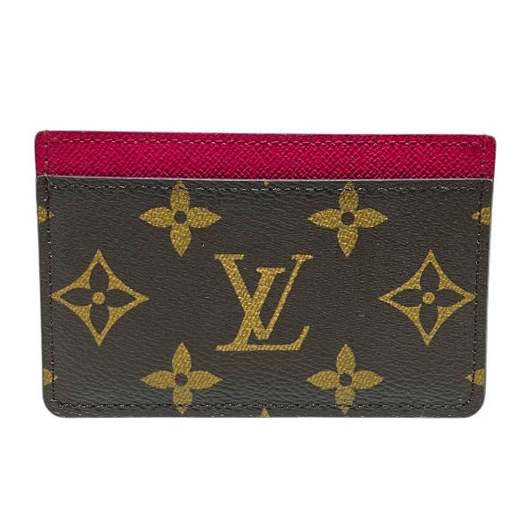 ルイヴィトン Louis Vuitton モノグラム ポルトカルトサーンプル M60703 ブランド小物 カードケース レディース 財布【中古】