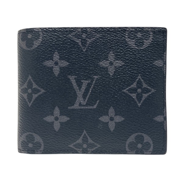 ルイヴィトン Louis Vuitton モノグラムエクリプス ポルトフォイユ・マルコNM M62545 2つ折り財布 メンズ【中古】