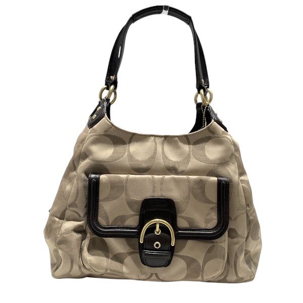 コーチ COACH キャンベルシグネチャーホーボー F24742 バッグ ショルダーバッグ レディース【中古】