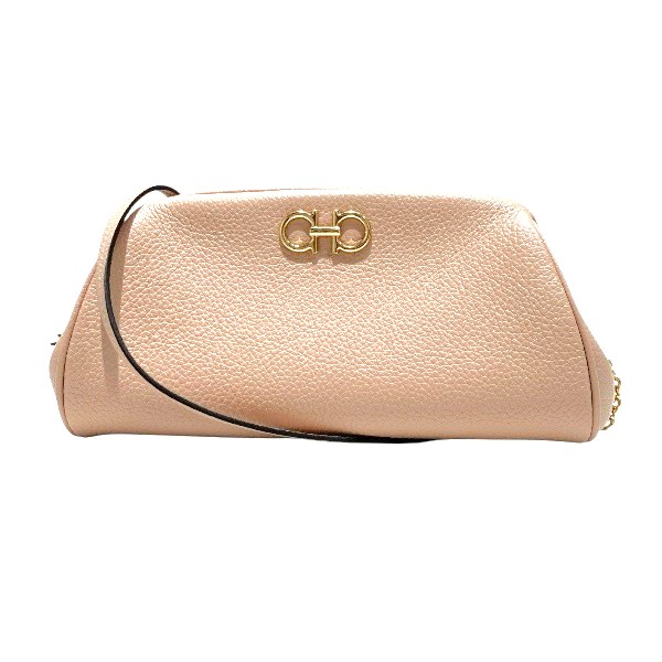 フェラガモ ガンチーニ 220334 バッグ ショルダーバッグ クラッチバッグ レディース【中古】