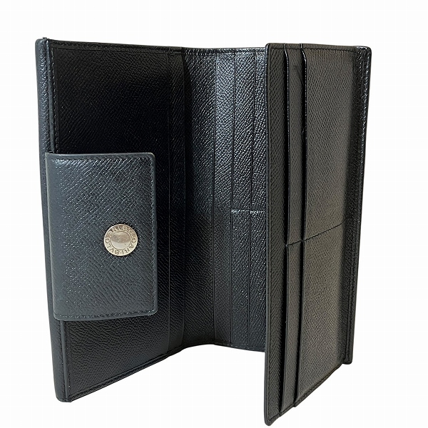 ブルガリ BVLGARI クラシコ T21614 ダブルホック 3つ折り財布 メンズ