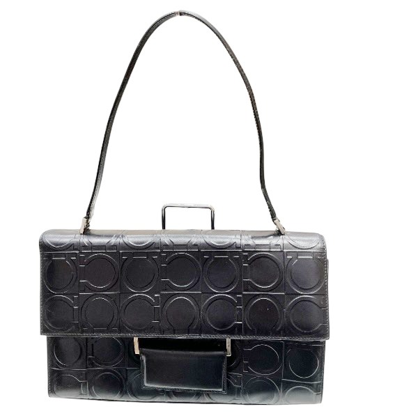 フェラガモ ガンチーニ BA21 0854 バッグ ハンドバッグ レディース【中古】