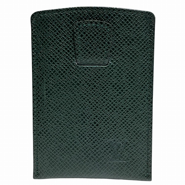 ルイヴィトン Louis Vuitton タイガ エテュイ カルトデヴィジットトワレット M30544 カードケース ブランド小物 名刺入れ ユニセックス【中古】