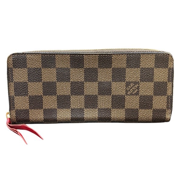 ルイヴィトン Louis Vuitton ダミエ ポルトフォイユクレマンス N60534 長財布 ユニセックス【中古】