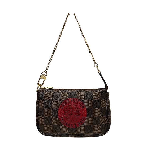 ルイヴィトン Louis Vuitton ダミエ ミニ ポシェット アクセソワールTB N58011 バッグ ハンドバッグ レディース【中古】
