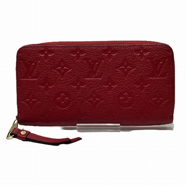 ルイヴィトン Louis Vuitton モノグラム アンプラント ジッピーウォレット M63691 長財布 レディース【中古】